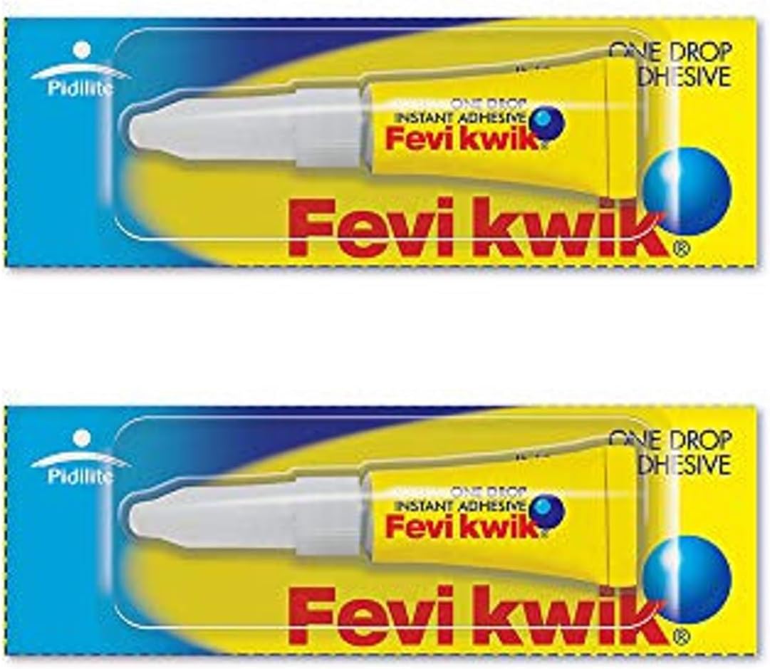 Pidilite Multi-Purpose Fevikwik Gel One Drop Instant Adhesive, 2g (Pack ...