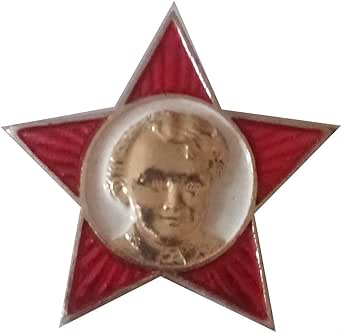 Amazon.com: Soviet Little Octobrist Propaganda Pin Featuring Young ...