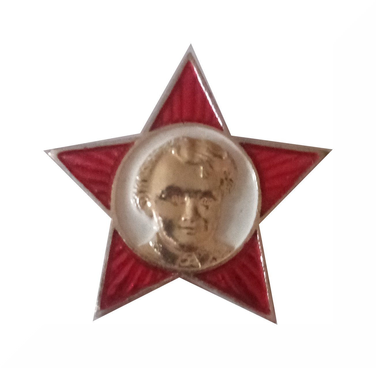 Amazon.com: Soviet Little Octobrist Propaganda Pin Featuring Young ...