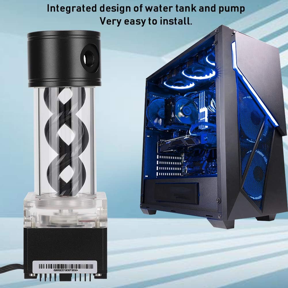 PC Water Cooling Pump Kit,Aluminum Anode + PMMA Computer Water Cooling ...