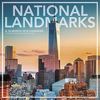 National Landmarks 2018 Calendar: 9781682097670: Amazon.com: Books