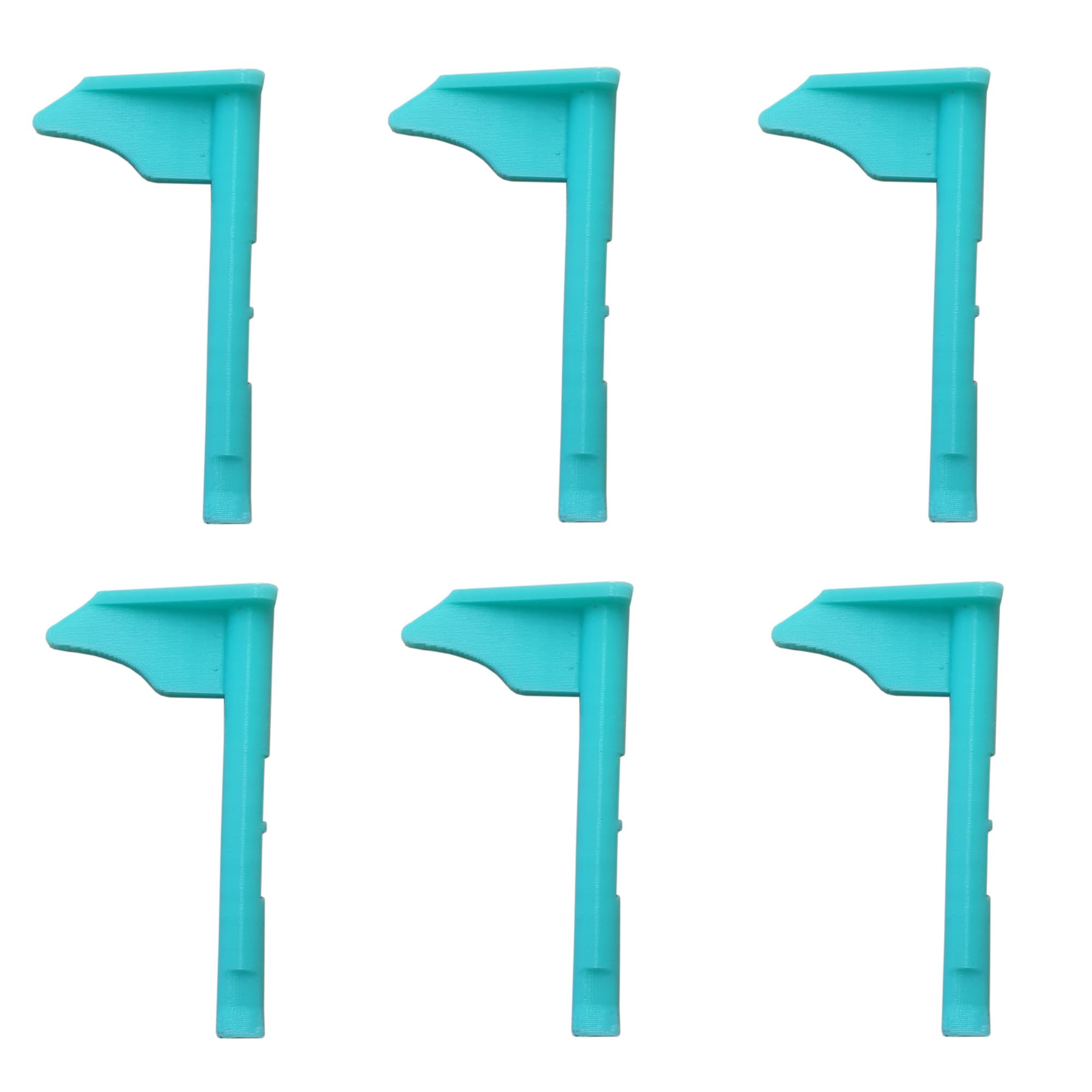 Sliding Door Runner Flags 6 Pack : Amazon.co.uk: DIY & Tools