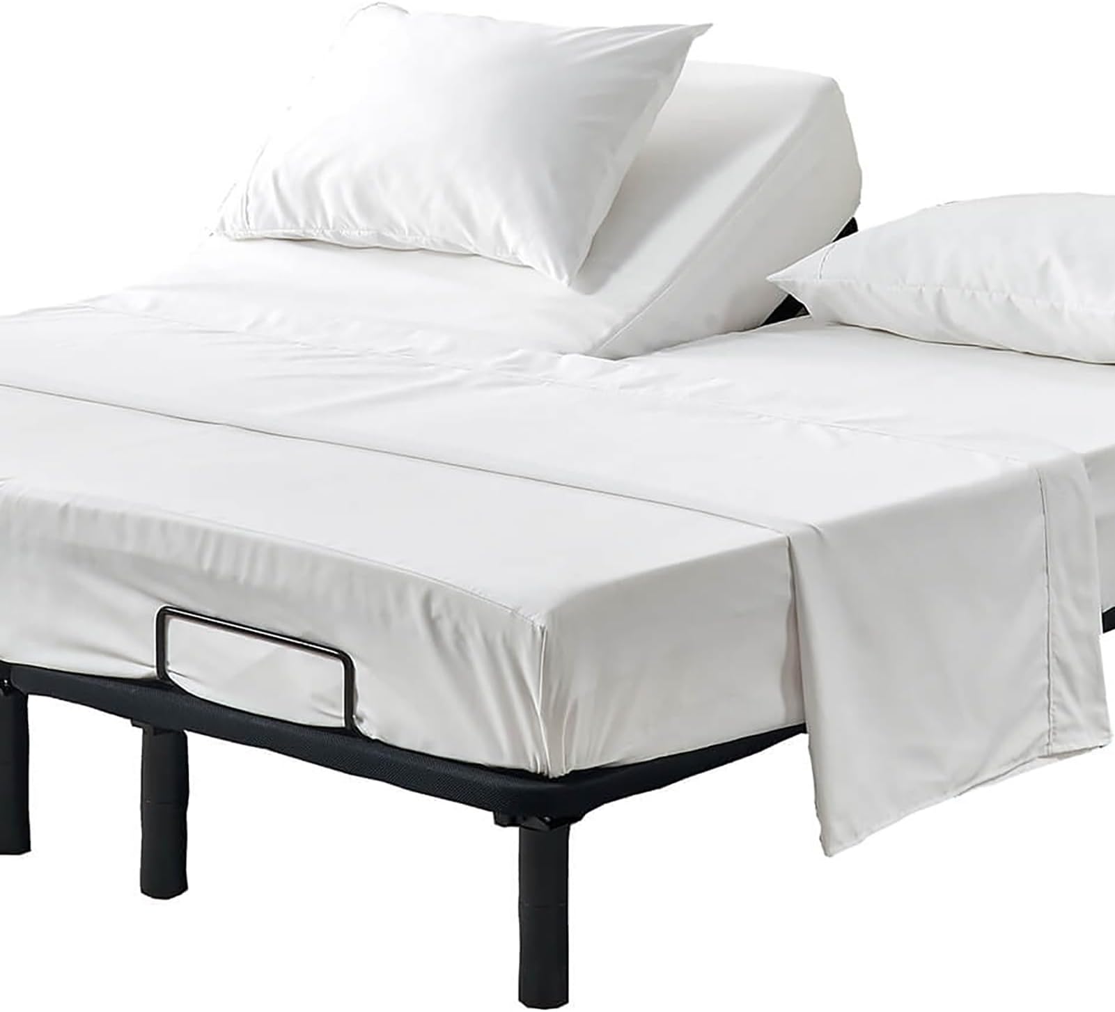 Amazon.com: Kingnex Split Top King Sheets Sets for Adjustable Bed Soft ...