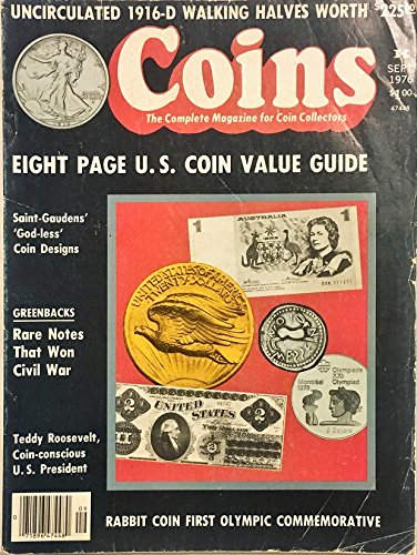 Coins The Complete Magazine for Coin Collectors September 1976: Robert ...