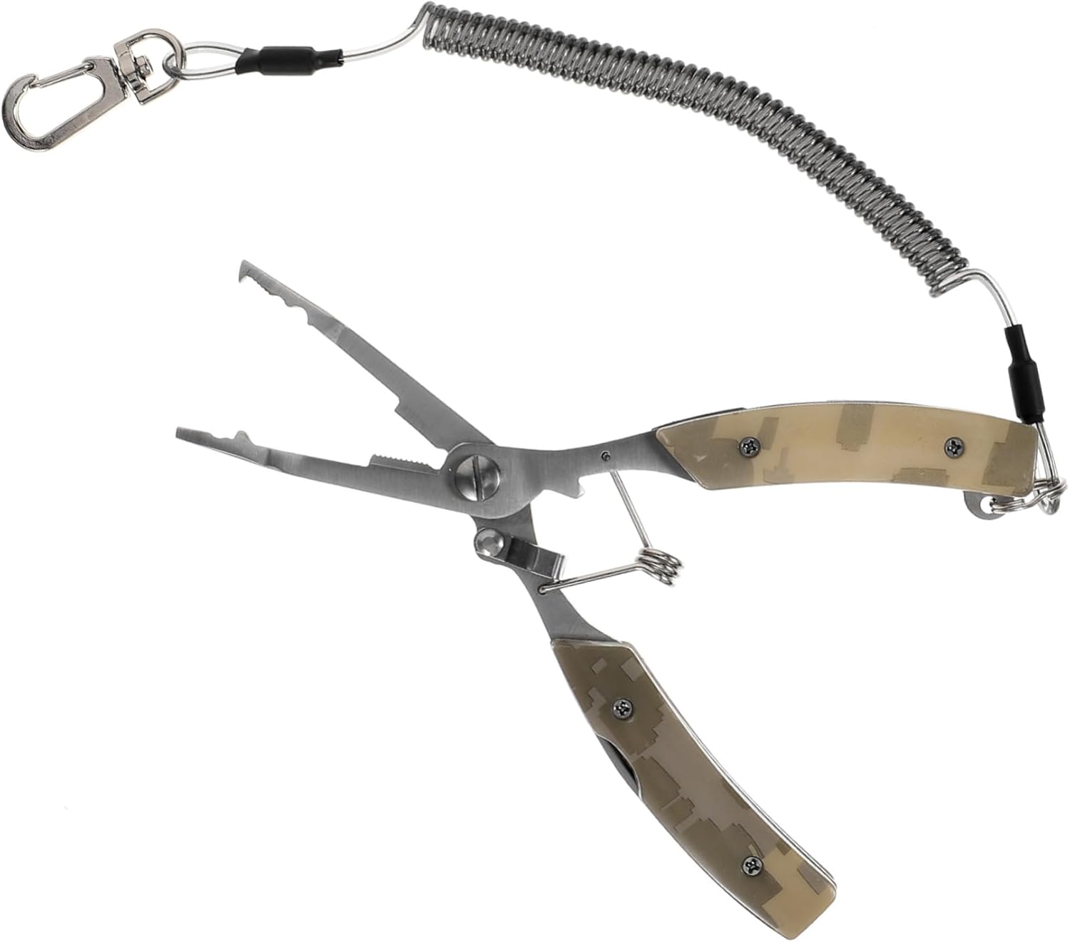 Amazon.com: Happyyami Unhooking Pliers Stainless Steel Fishing Pliers ...