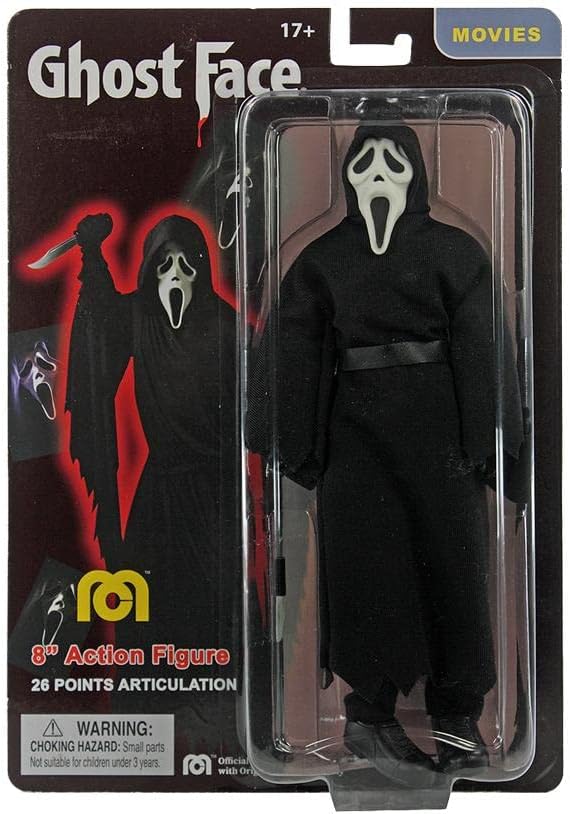 Amazon.com: Mego Ghost Face Figure Scream Item No. 62759 8" Action ...