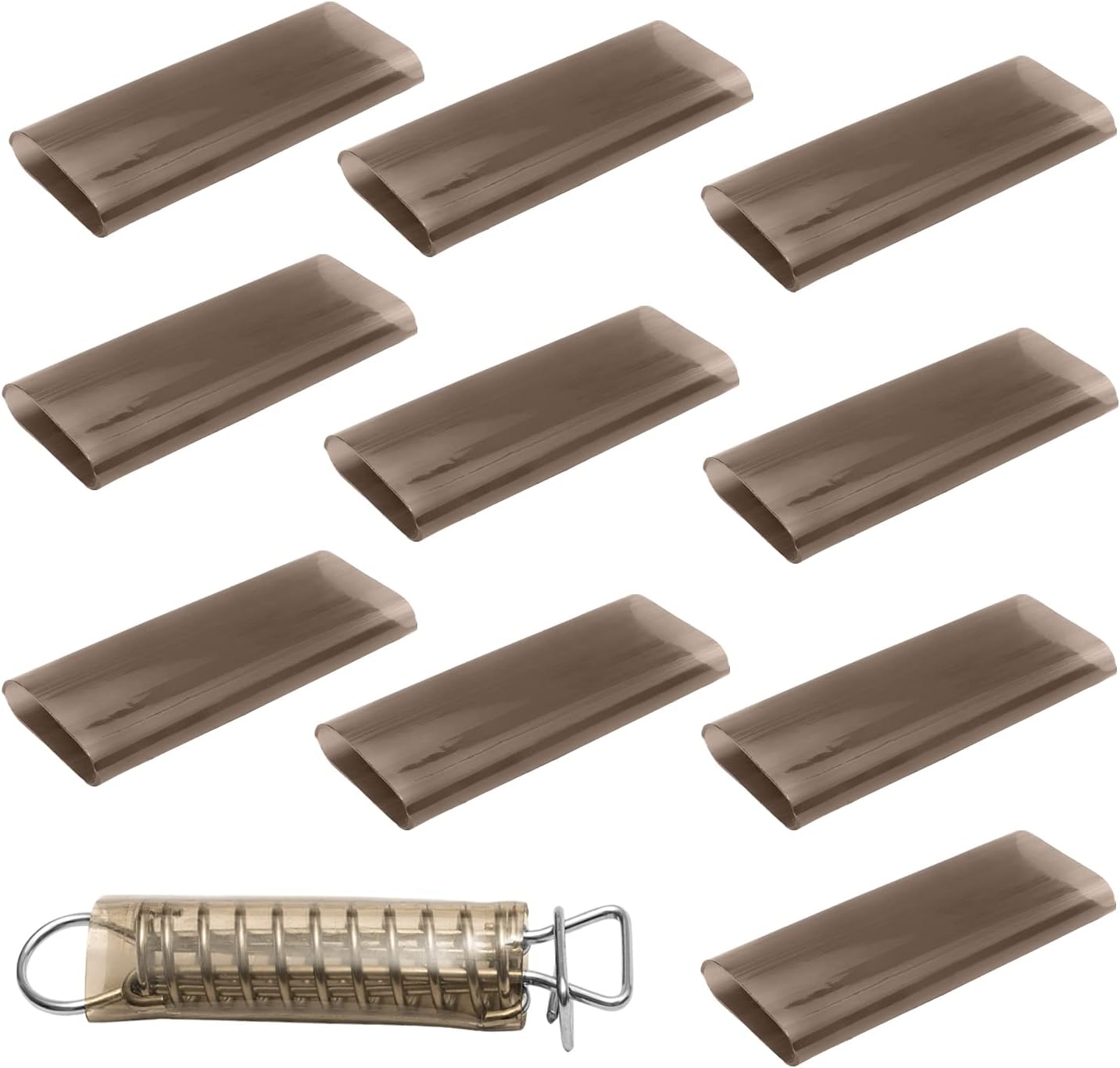 Amazon.com : Poolzilla 20 Pack Spring Sleeves for Pool Safety Cover ...