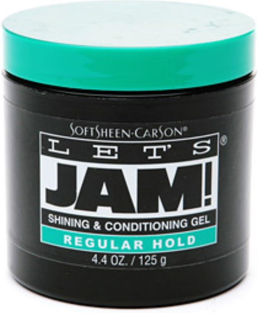 Amazon.com : Let's Jam! Shining & Conditioning Gel Regular Hold 4.40 oz ...