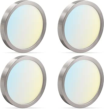 LUXRITE 5 Inch LED Flush Mount Ceiling Light, Super Slim 0.7" Thick ...