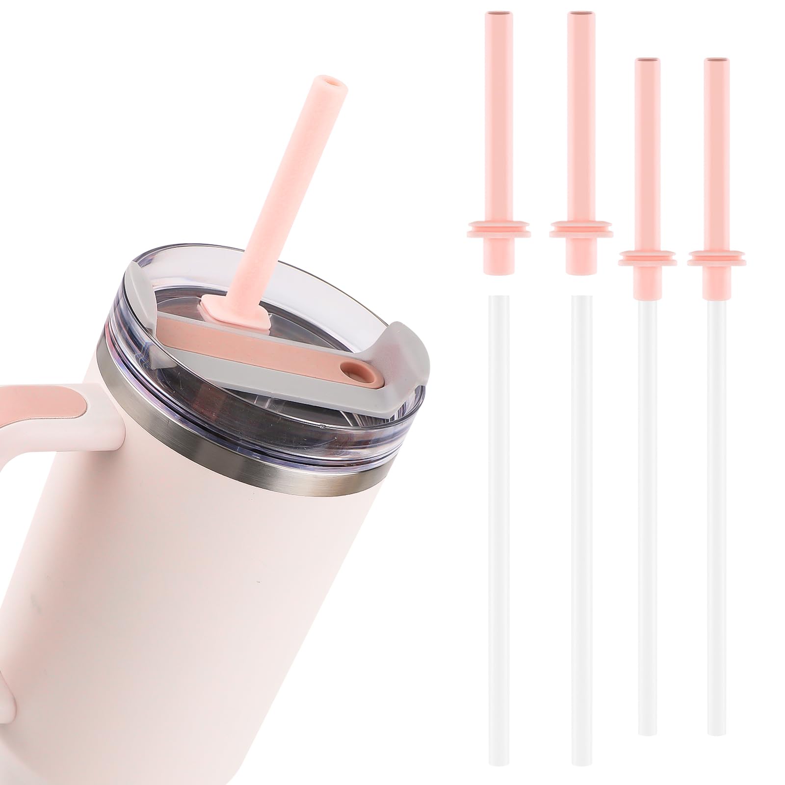 Amazon.com: 4 Sets Replacement Straw Compatible with Stanley 30 oz, 360 ...