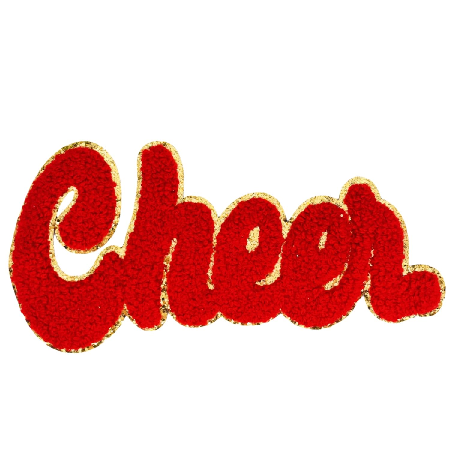 Amazon.com: 7.0 inches Cheer Chenille Letter Patch, Iron on Letters for ...