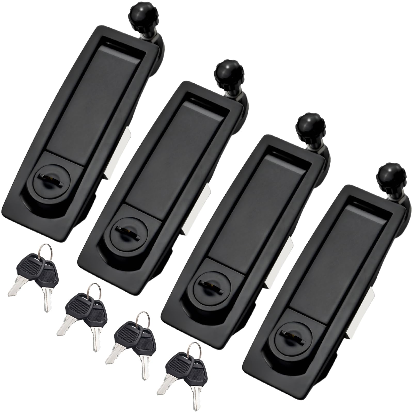 evan Compression Latch with Key, Zinc Alloy Compression Locks, Flush ...