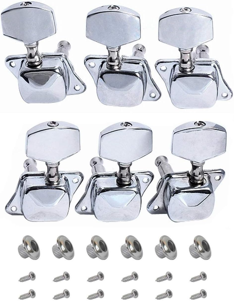 Mustang 6pcs 6R Guitar Tuning Pegs Tuners Machine Heads : Amazon.in ...