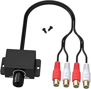 Upgrade Version Universal Car Amplifier Audio RCA Amplifier Gain Level ...