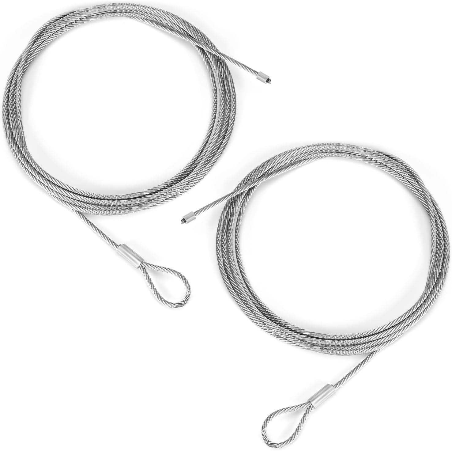 Amazon.com: 2PCS 3/25 10FT Garage Door Cable High-Quality 304 Steel ...