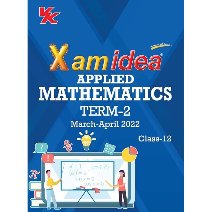 Buy Xam idea Class 12 Applied Mathematics Book For CBSE Term 2 Exam ...