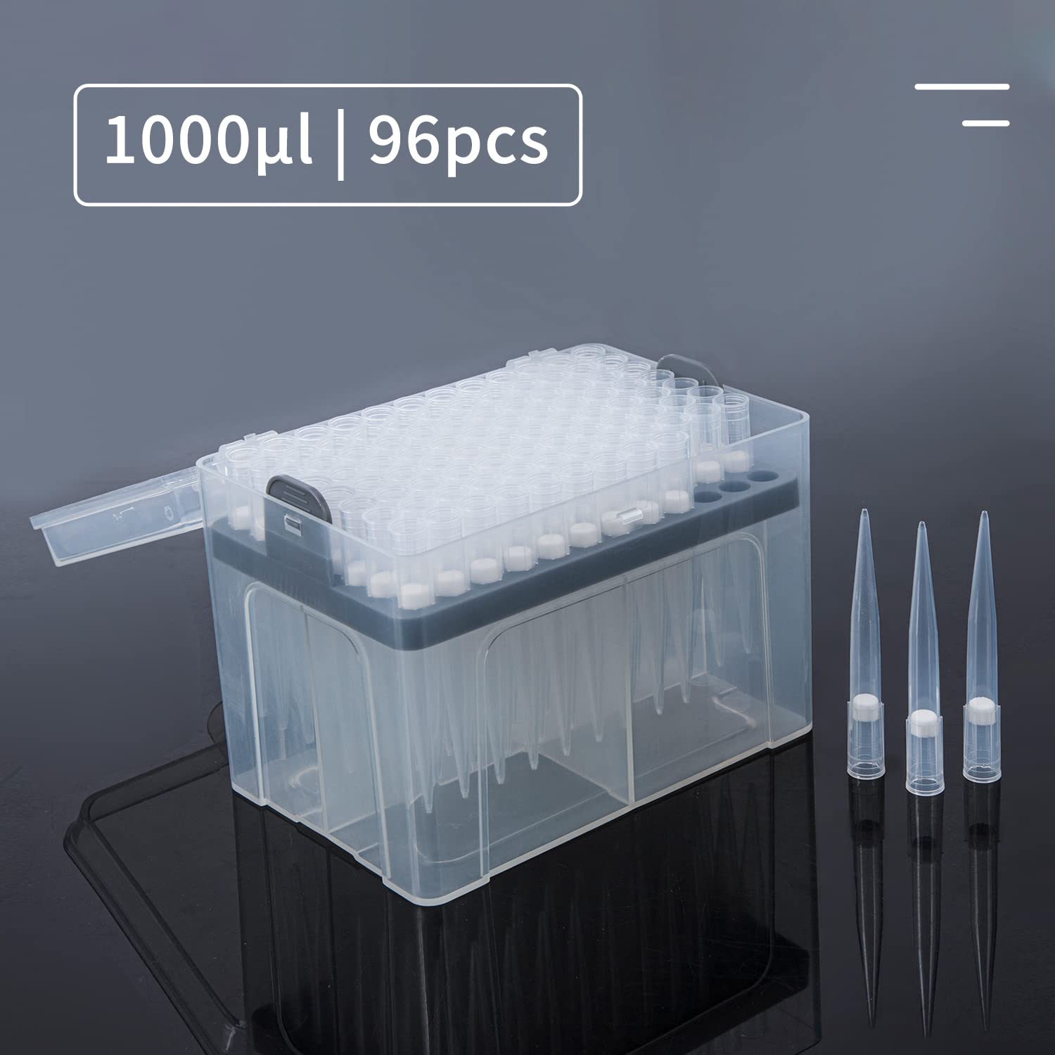 Snapklik.com : FOUR ES SCIENTIFIC 1000ul Filtering Pipette Tips 1ml ...