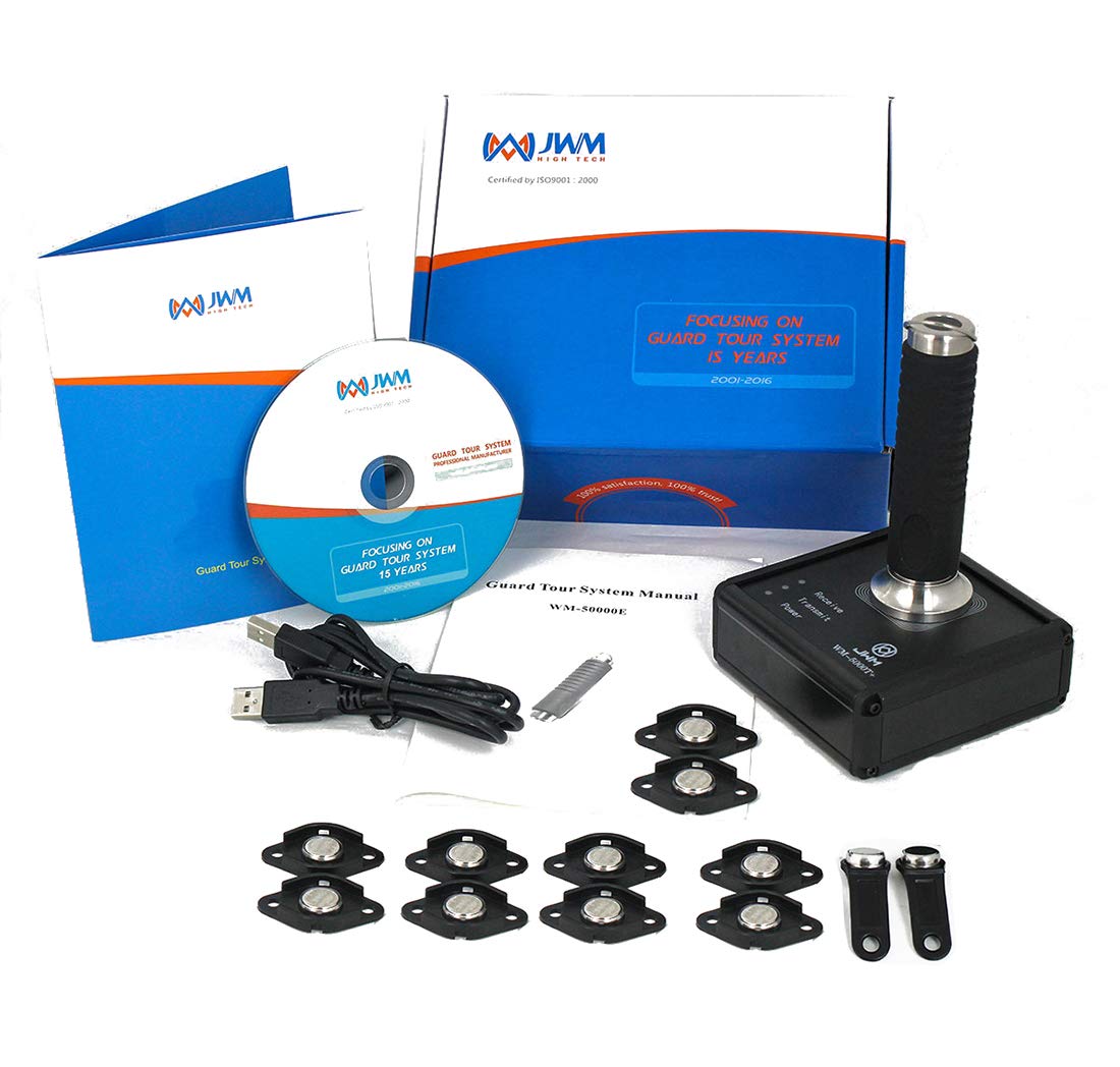 Amazon.com : JWM iButton Guard Patrol System, Touch Guard Tour Patrol ...