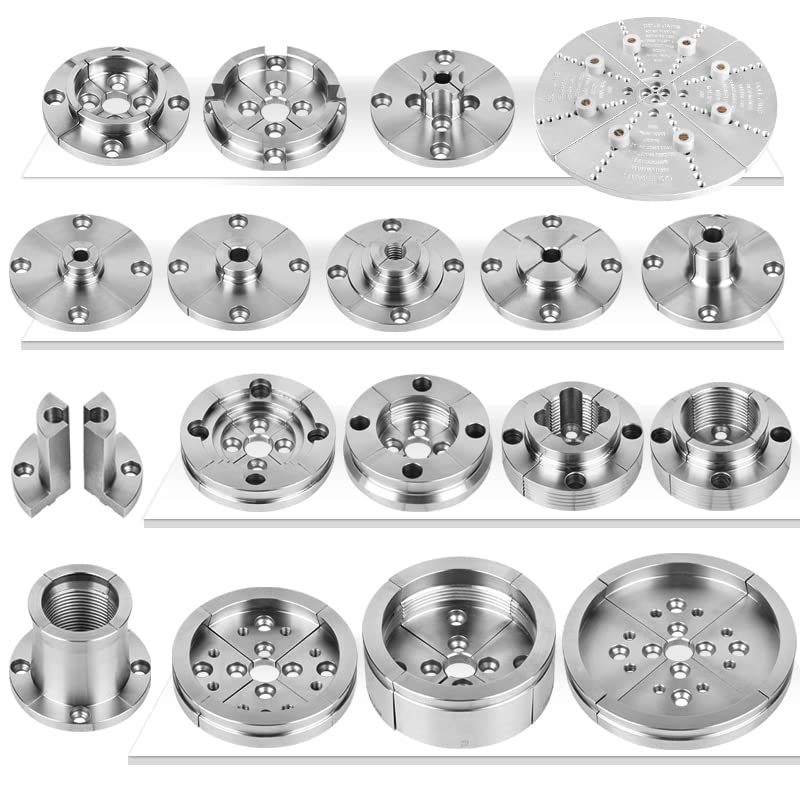 Snapklik.com : NAGU 10" Cole Jaw Set For Nova Chucks,1" X 8tpi Jaw ...
