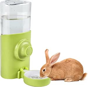 Amazon.com : Rypet Hanging Rabbit Water Bottle Cage, 21oz Guinea Pig ...