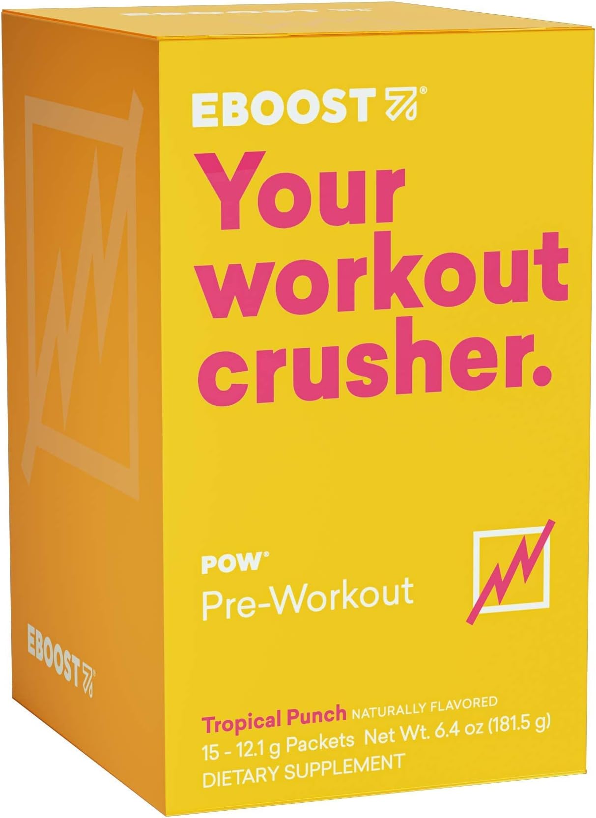 Amazon.com: EBOOST Energy Drink Powder, Super Fuel - Strawberry ...