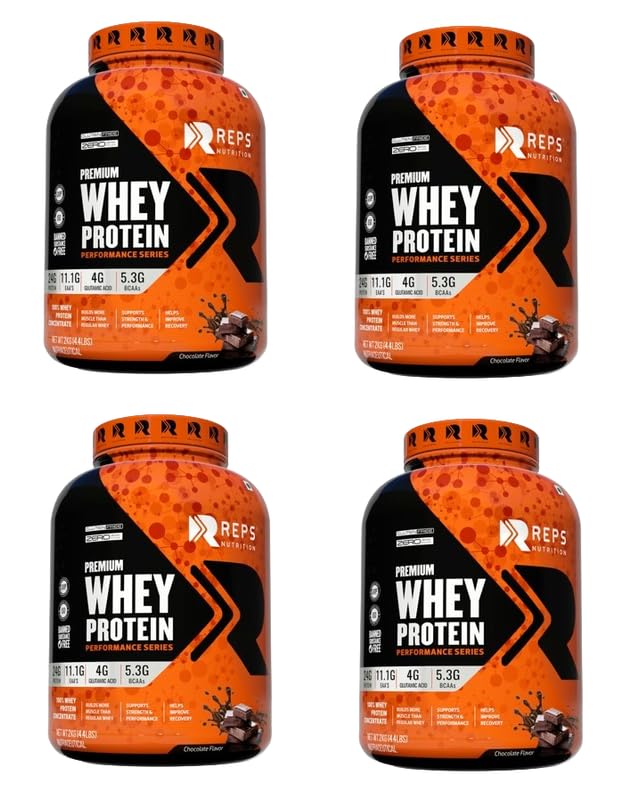 REPS NUTRITION Whey Protine Isolate & Concentrate Blend For Muscle ...
