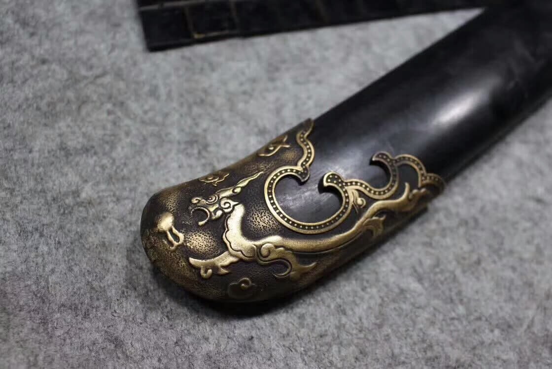 Espada Ancha China Espada Ancha De 9 Anillos, Arma Tradicional China