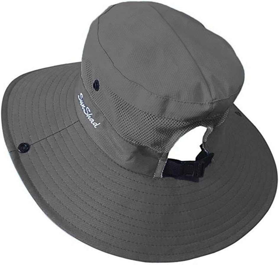 Gorra FPS 50+ de ala ancha impermeable con protección UV para mujer ...