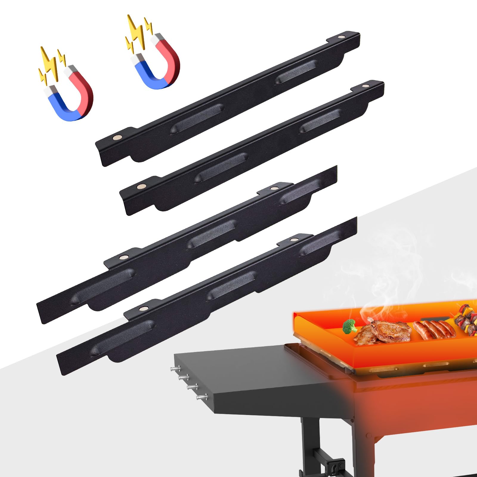 Amazon.com: Ezeefonk Magnetic Wind Guards for 36-inch Blackstone ...