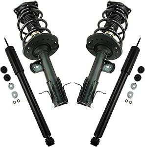 Amazon.com: Strut and Shock Absorber Assembly Kit - Front and Rear - 4 ...