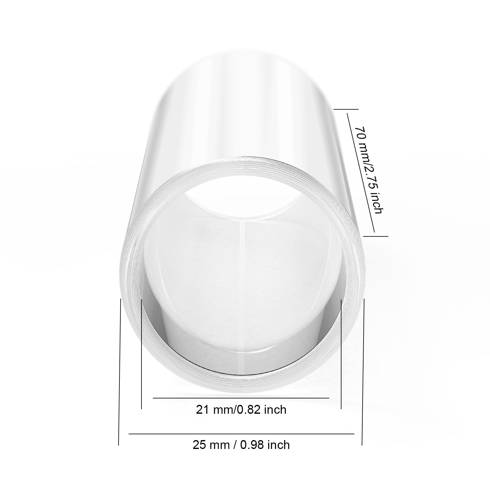 Snapklik.com : Glass Guitar Slides For Electric And Acoustic Medium