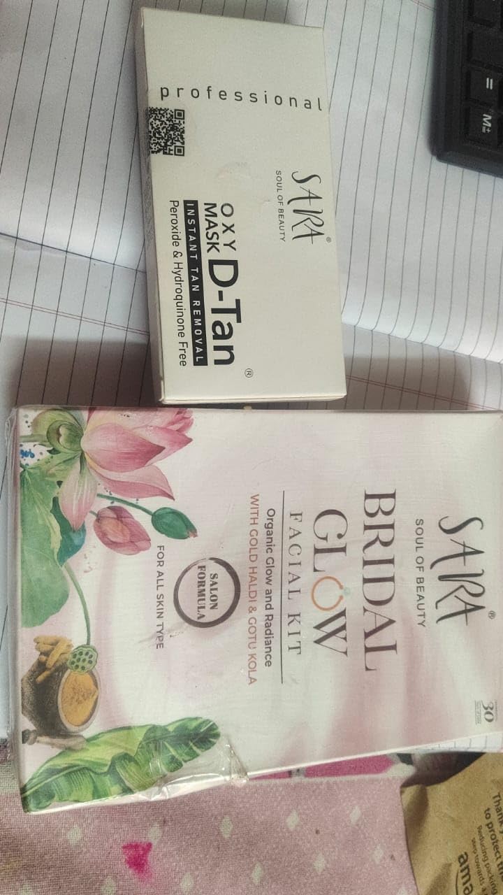 SARA Orange Facial Kit For Skin Cleansing & Brightening (12 x 40gm ...