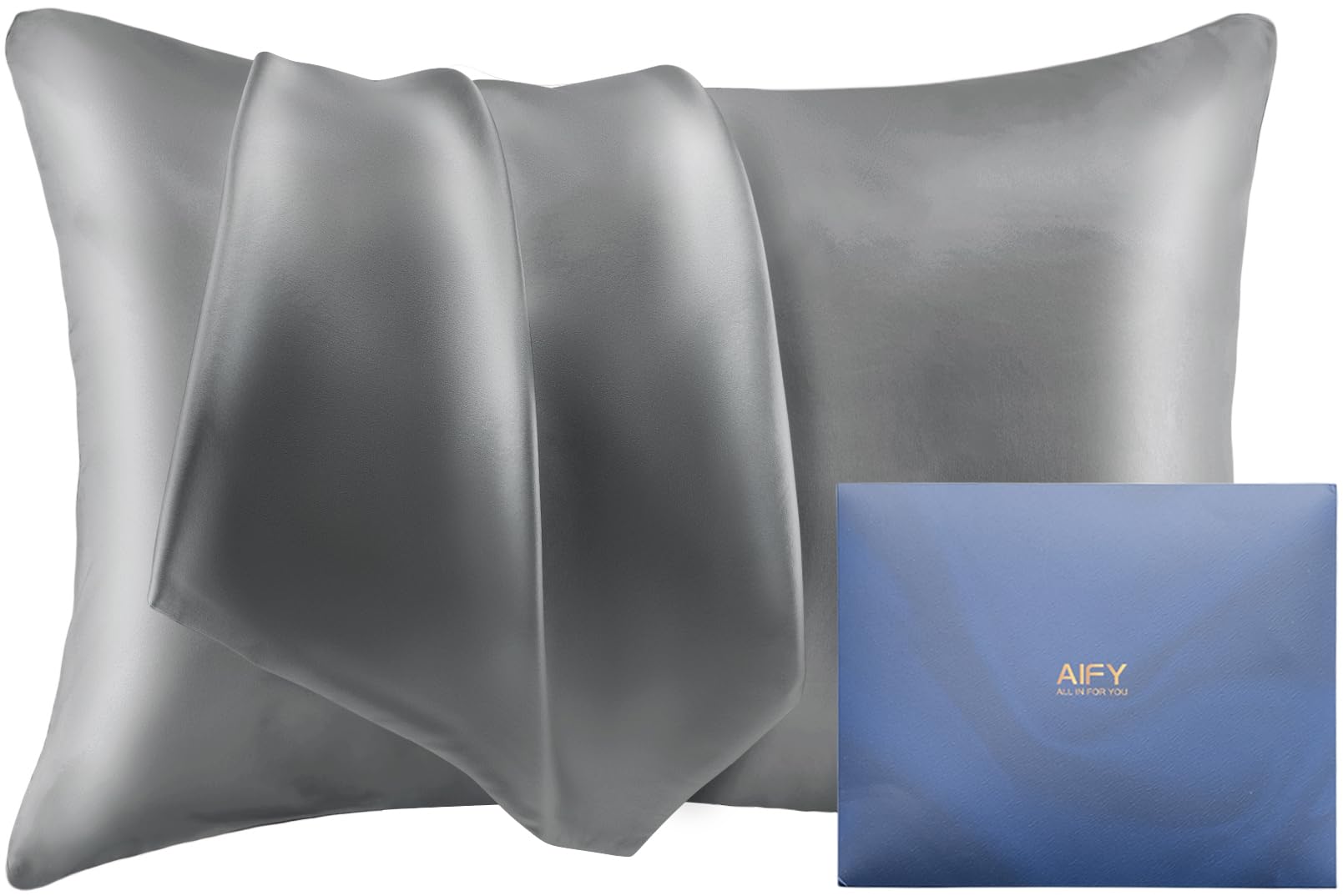 Amazon｜AIFY シルク枕カバー シルク100％ まくらカバー 6Aクラス 片面シルク 枕カバー 43 63 美髪 美肌 シルク 枕カバー 洗える 敏感肌に優しい 良い通気性 摩擦軽減 ...