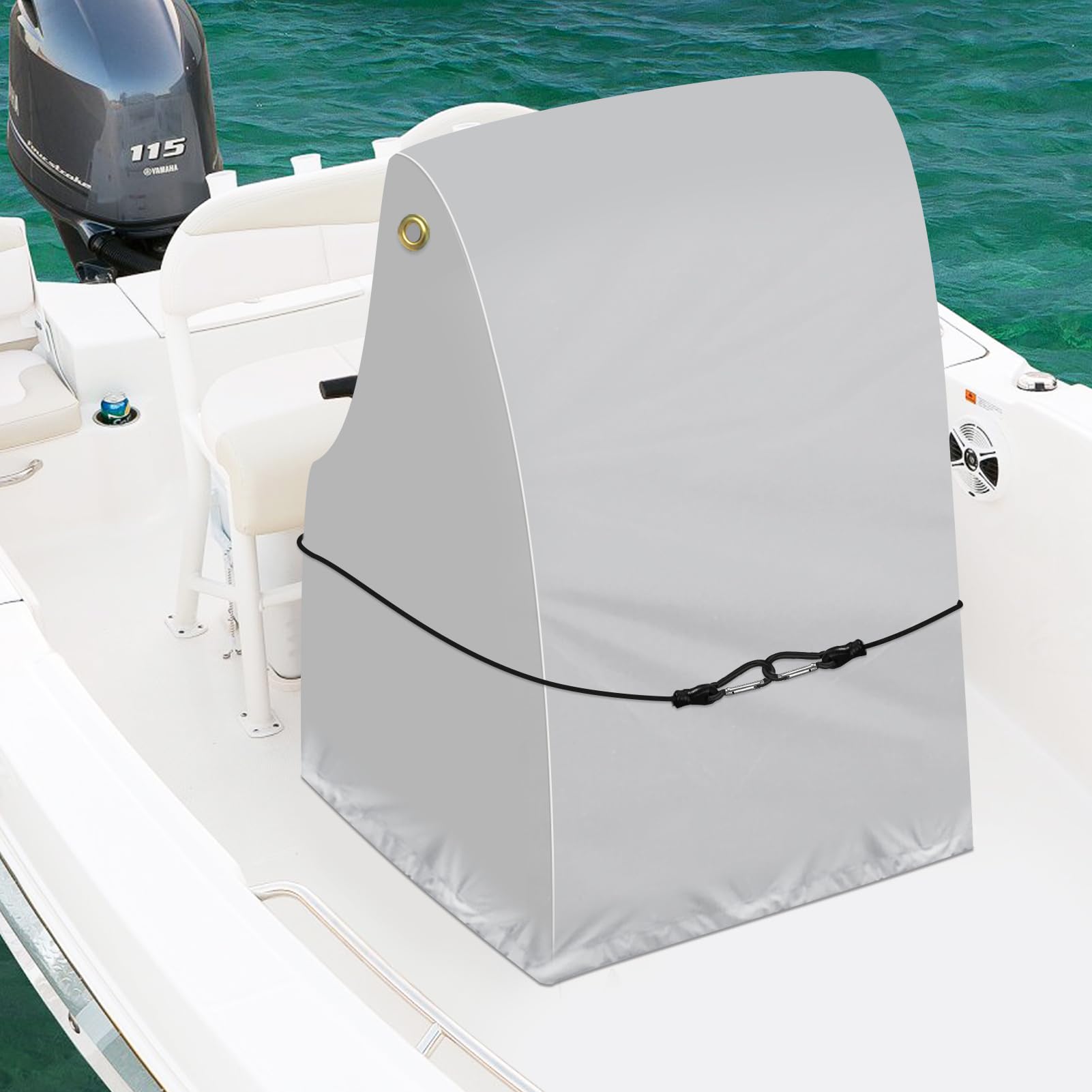 Amazon.com: Caminor Boat Center Console Cover, 1200D Waterproof Center ...