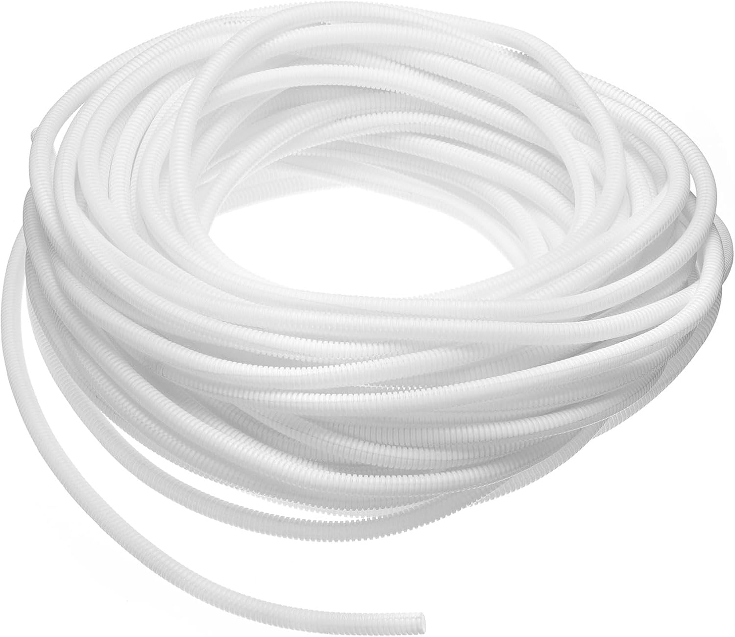 Amazon.com: uxcell 1/4 Inch x 100 Ft Split Wire Loom Tubing, Guard ...