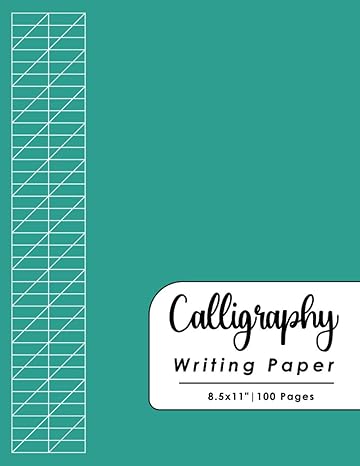 Calligraphy Writing Paper: Lined Calligraphy Practice Paper,Modern ...