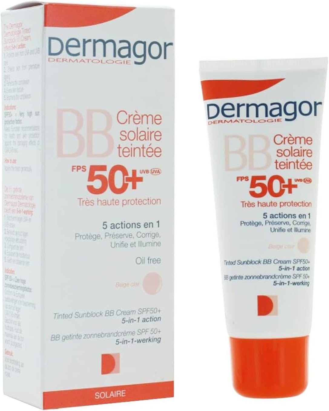 Dermagor SPF 50+ Teinted Sunblock BB Cream 40 ml : Buy Online at Best ...