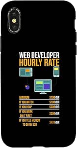Amazon.com: iPhone X/XS Web Developer Tools App Computer Science Website Technology Case : Cell ...