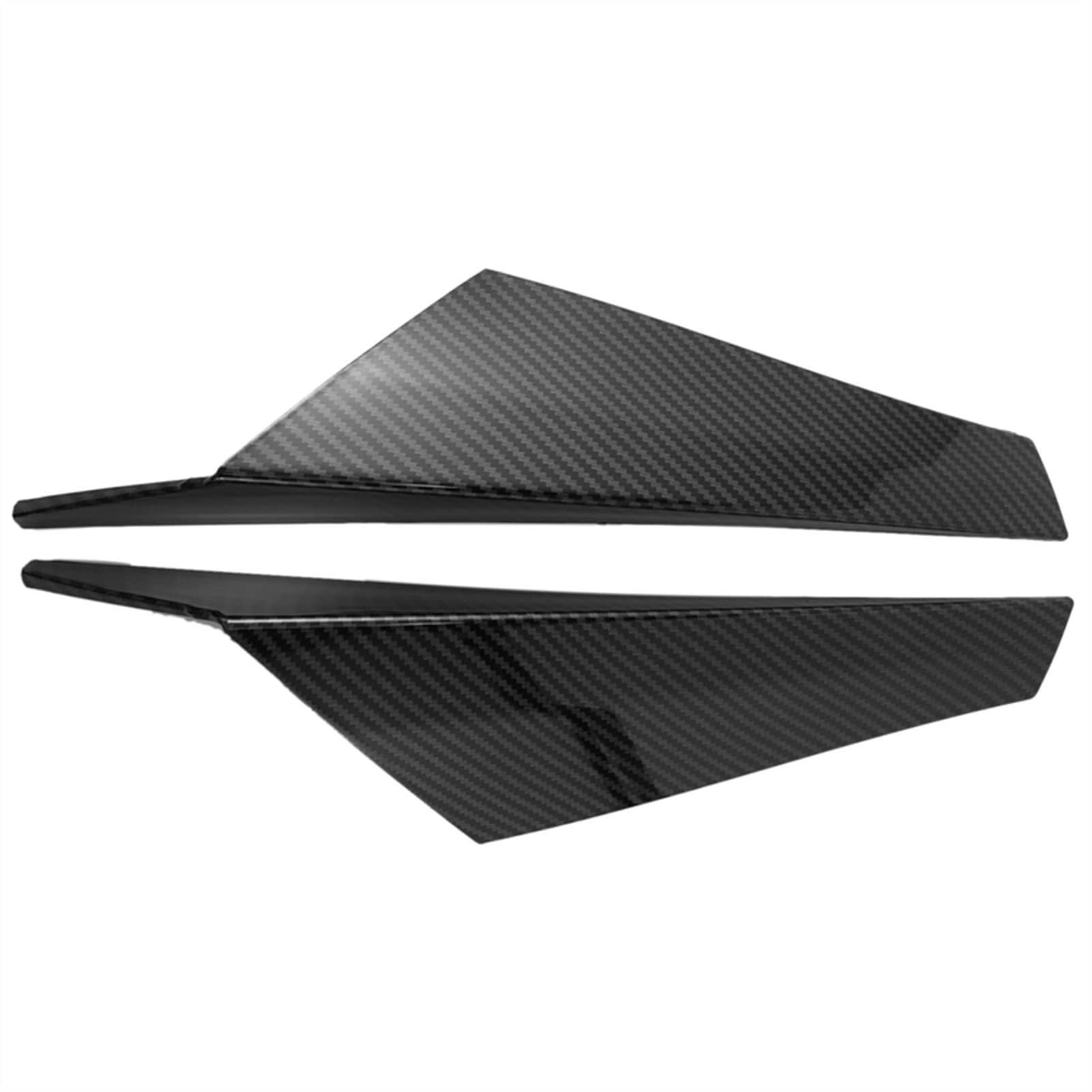 Buy Car Rear Spoilers Carbon Fiber Pattern Car Vertical Rear Window ...
