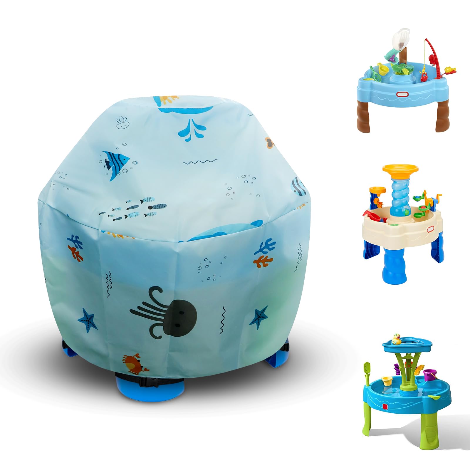 Amazon.com: Kids Water Table Cover - Outdoor Kids Cover Fit Showers ...