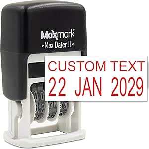 Amazon.com : MaxMark Military Date European Format (DD/MM/YYYY) - Self ...