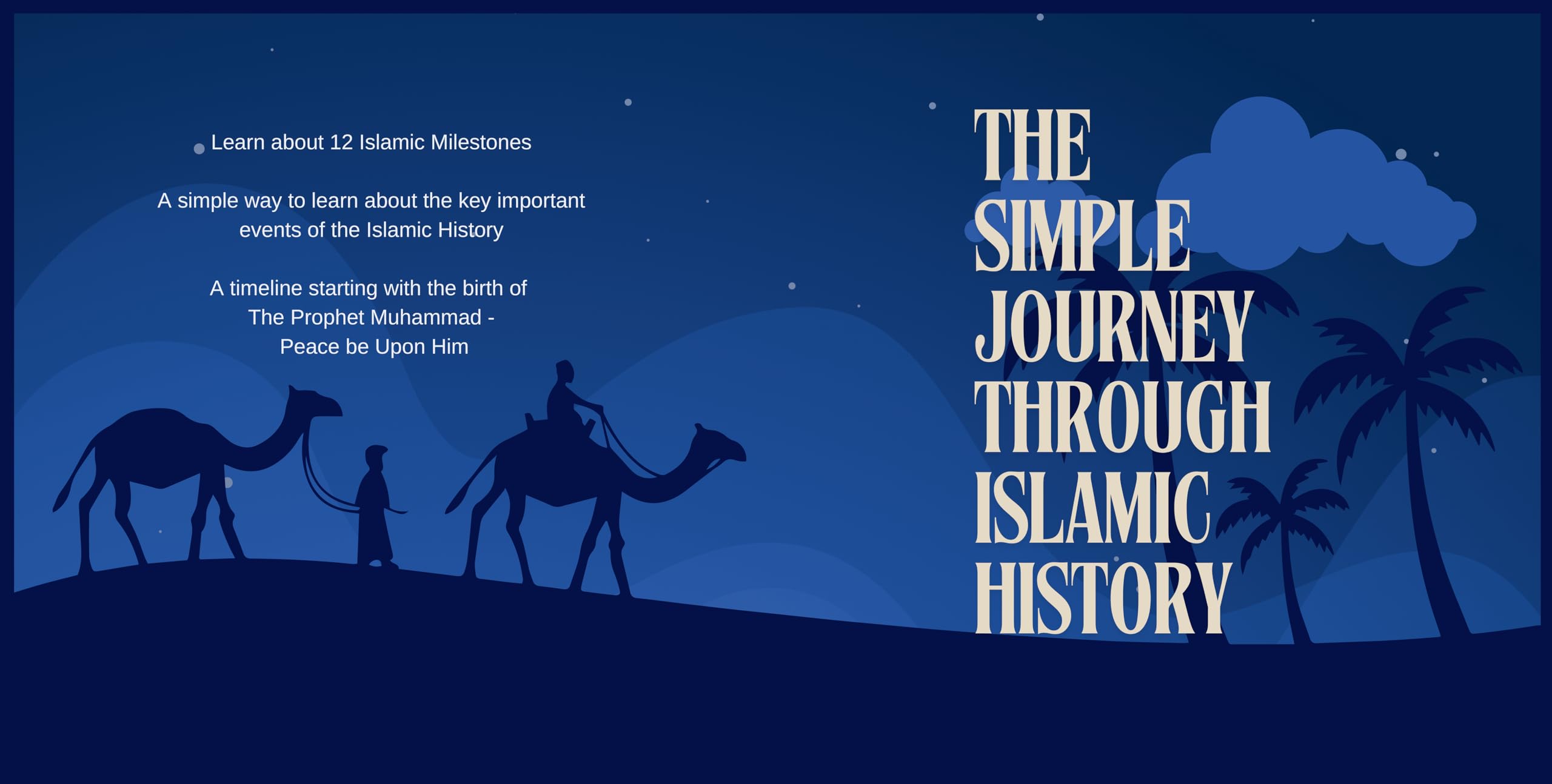 Buy The Simple Journey Through Islamic History: A Timeline Including ...