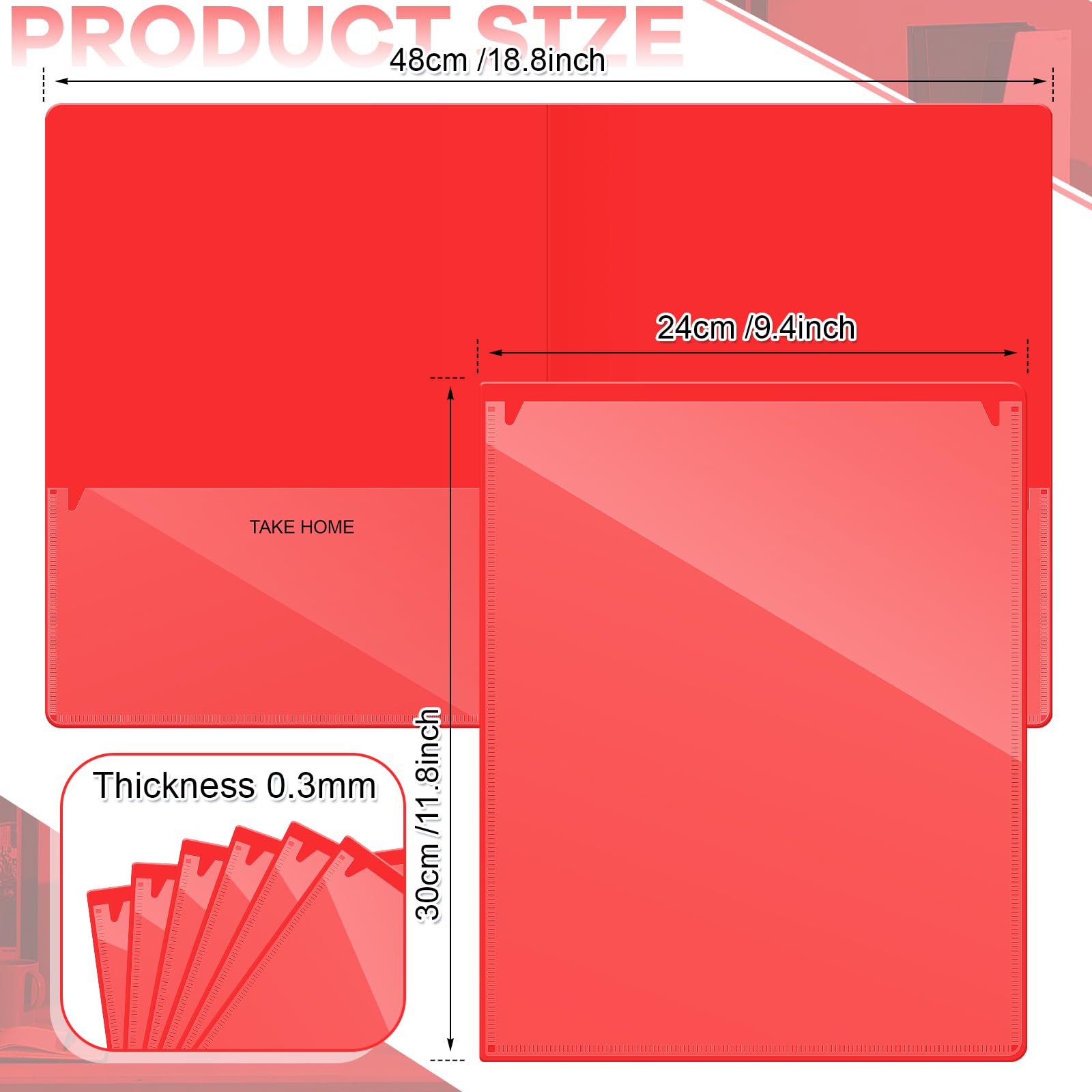 Carpeta De Tareas Roja Carpeta Plastificada Roja Artel