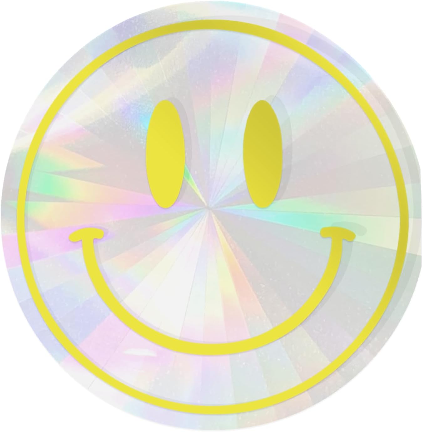 Amazon.com: Smiley Suncatcher Window Decal – Rainbow Maker Prism Vinyl ...