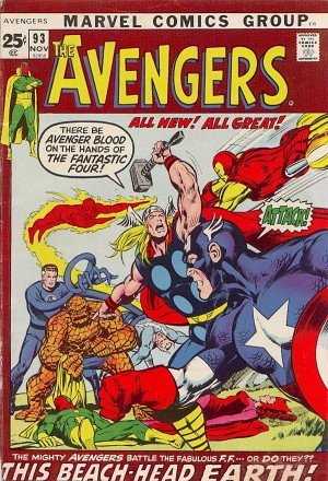 Amazon.com: Avengers #93 "Super-Skrull & Cows/Fantastic Four (Skrulls ...