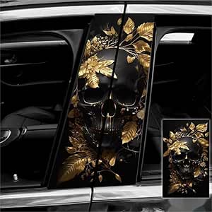 Amazon.com: Car Stickers Car Pillar Decal Car Center Post Sticker B ...