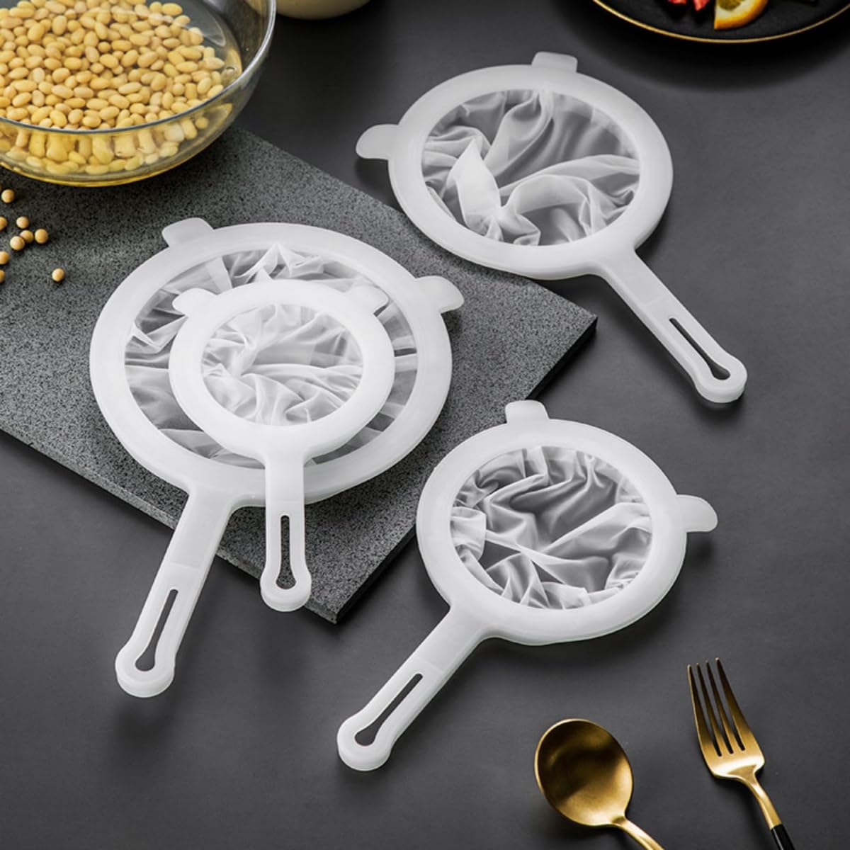 Snapklik.com : HengDu Kitchen Ultra-Fine Nylon Filter, Food Yogurt Mesh ...