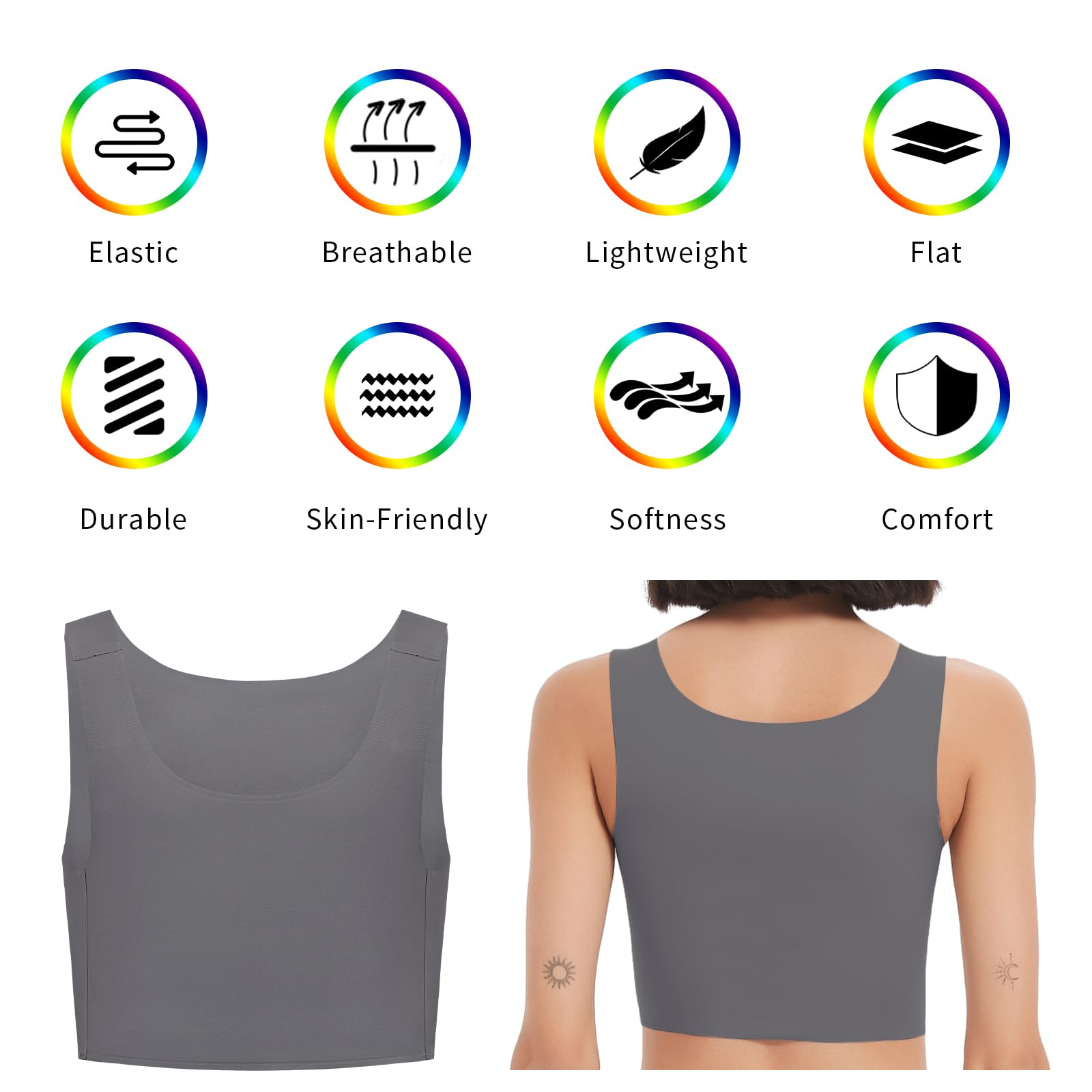 Snapklik.com : Chest Binder For FTM Trans Transgender Tomboy Breast ...