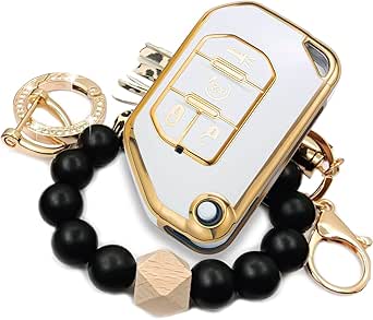 Amazon.com: RFSRZ for Jeep Key Fob Cover Soft Full Protection Key Shell ...