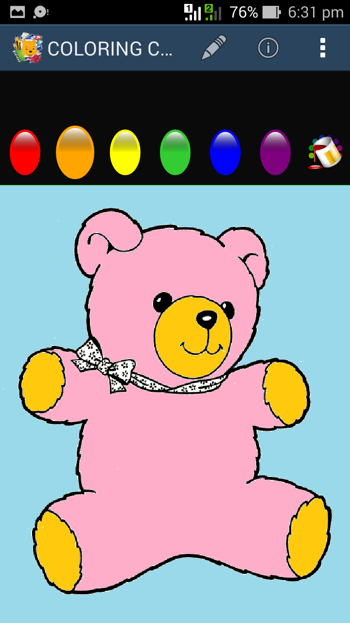 COLORING CARTOON WINNIE THE POOH - App on the Amazon Appstore